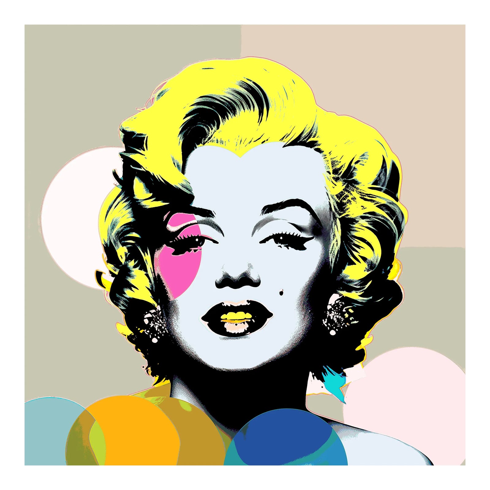 'Maryline Monroe' Pop Art Fine Art Print by Diane Grant Studio - Andy ...
