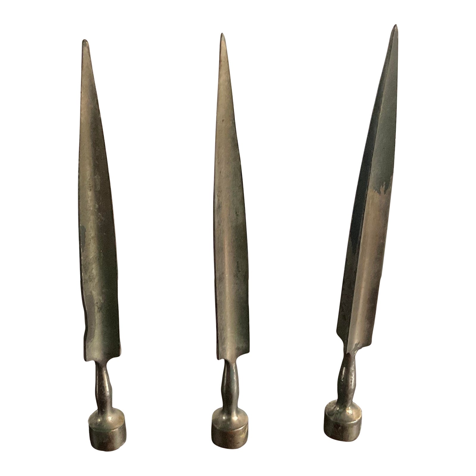 Early 20th Century Lightning Rod Toppers - Set of 3 | Chairish