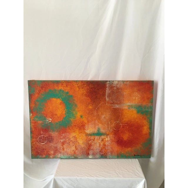 Joanne Riddle “Land of the Muse” Abstract Painting | Chairish