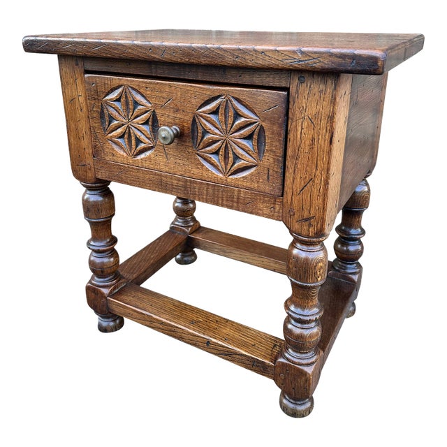 Spanish Side Table | Chairish