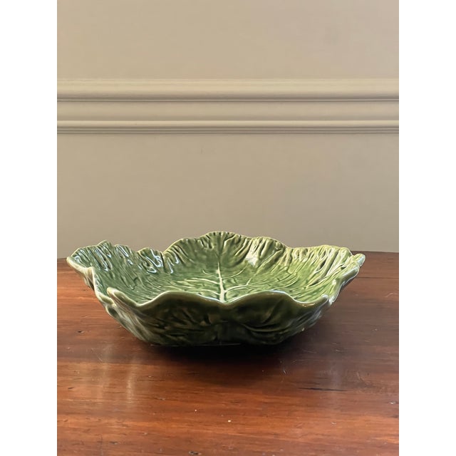 Bordallo Pinheiro Cabbage Platter | Chairish