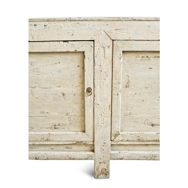 Mid 20th Century Vintage Ocean Washed Sideboard | Chairish