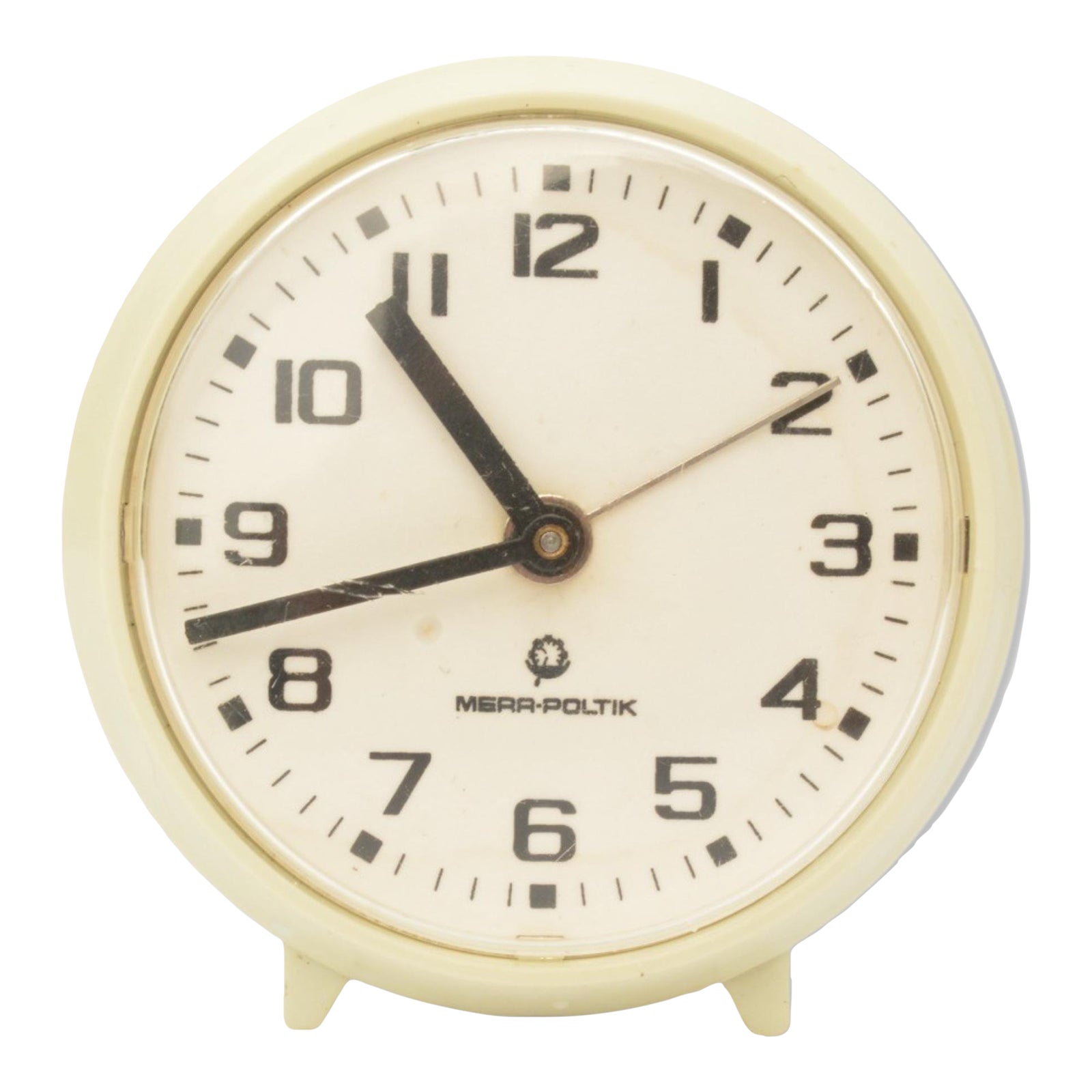 Mera-Poltik Mechanical Alarm Clock in Mid-Century Modern Style, Poland ...