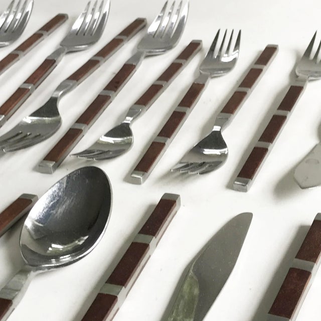 Mid-Century Modern Stanley Roberts Flatware 'Safari' Stainless Steel ...