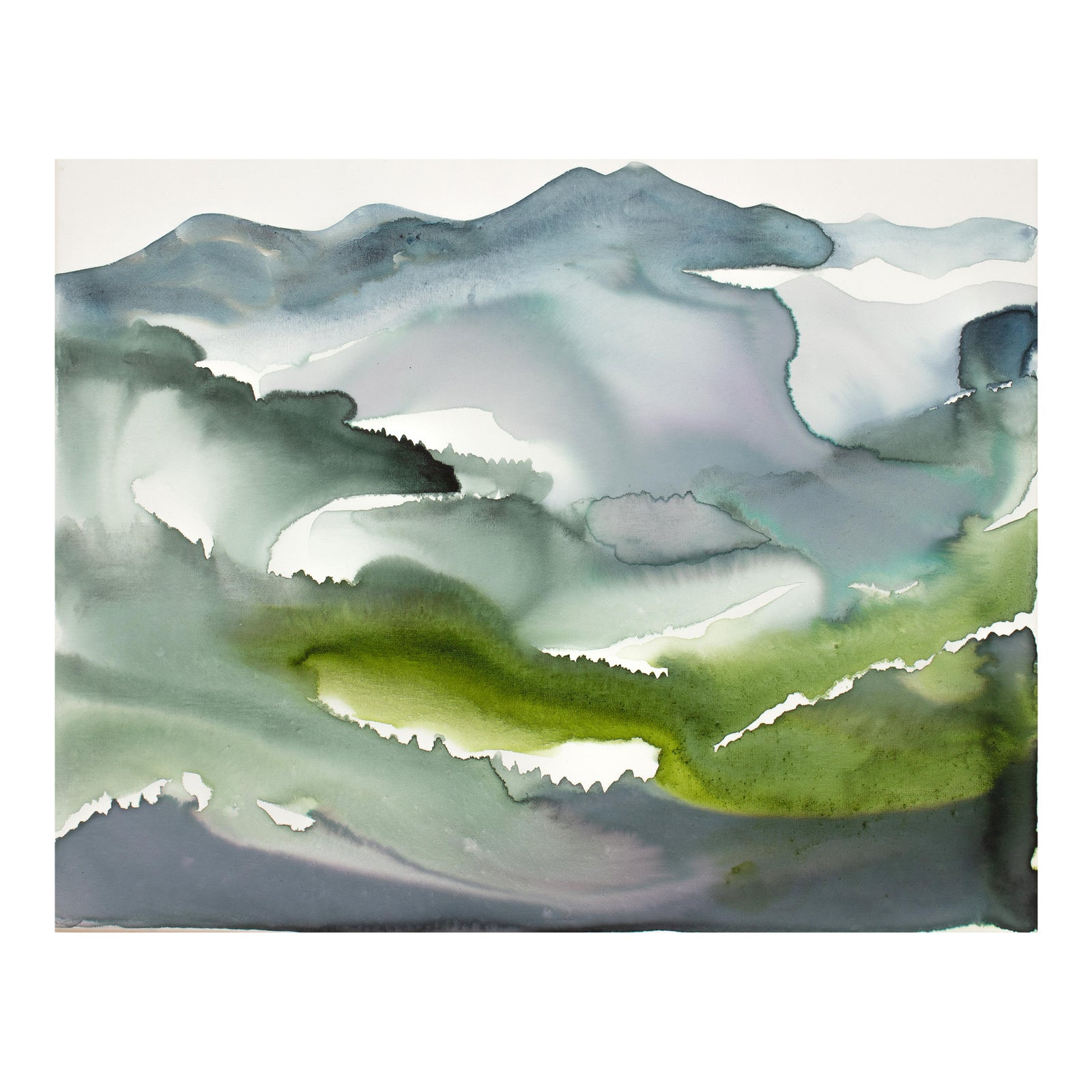 "Mountainscape No .10" Contemporary Original Abstract Mountain ...