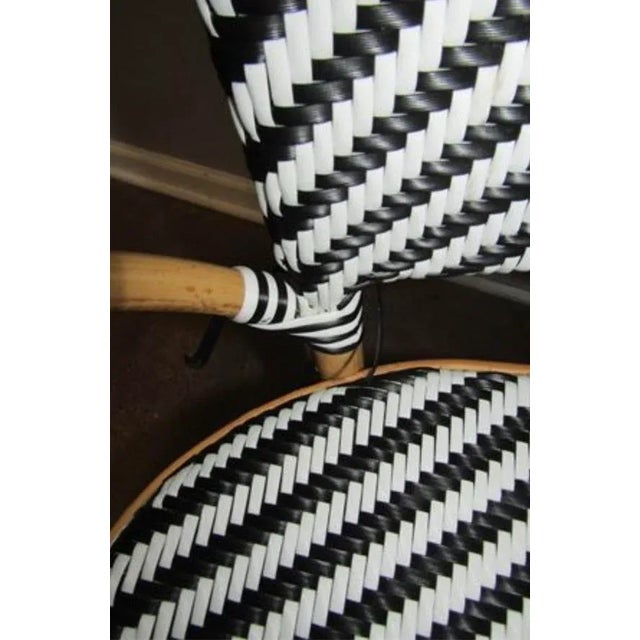 Mid 20th Century Howard Kaplan Style Bistro Chair | Chairish