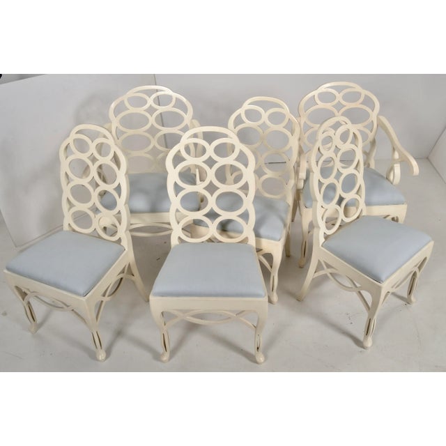 Frances Elkins Loop Chairs Set of Six, Spain C 1960s | Chairish