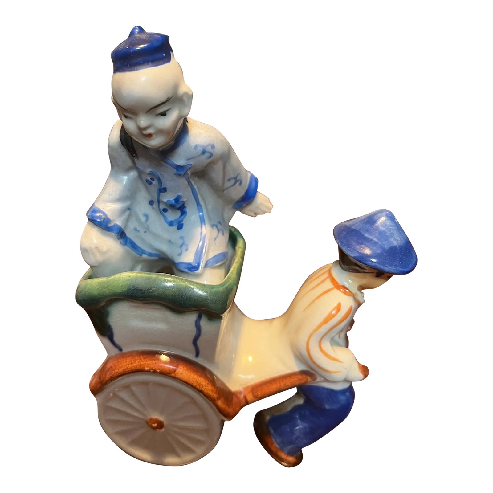 1940s Ceramic Figurine, Made in Occupied Japan | Chairish