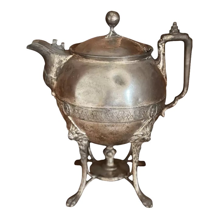 Antique Reed and Barton Aesthetic Era Silver Plate Teapot Model 938 ...