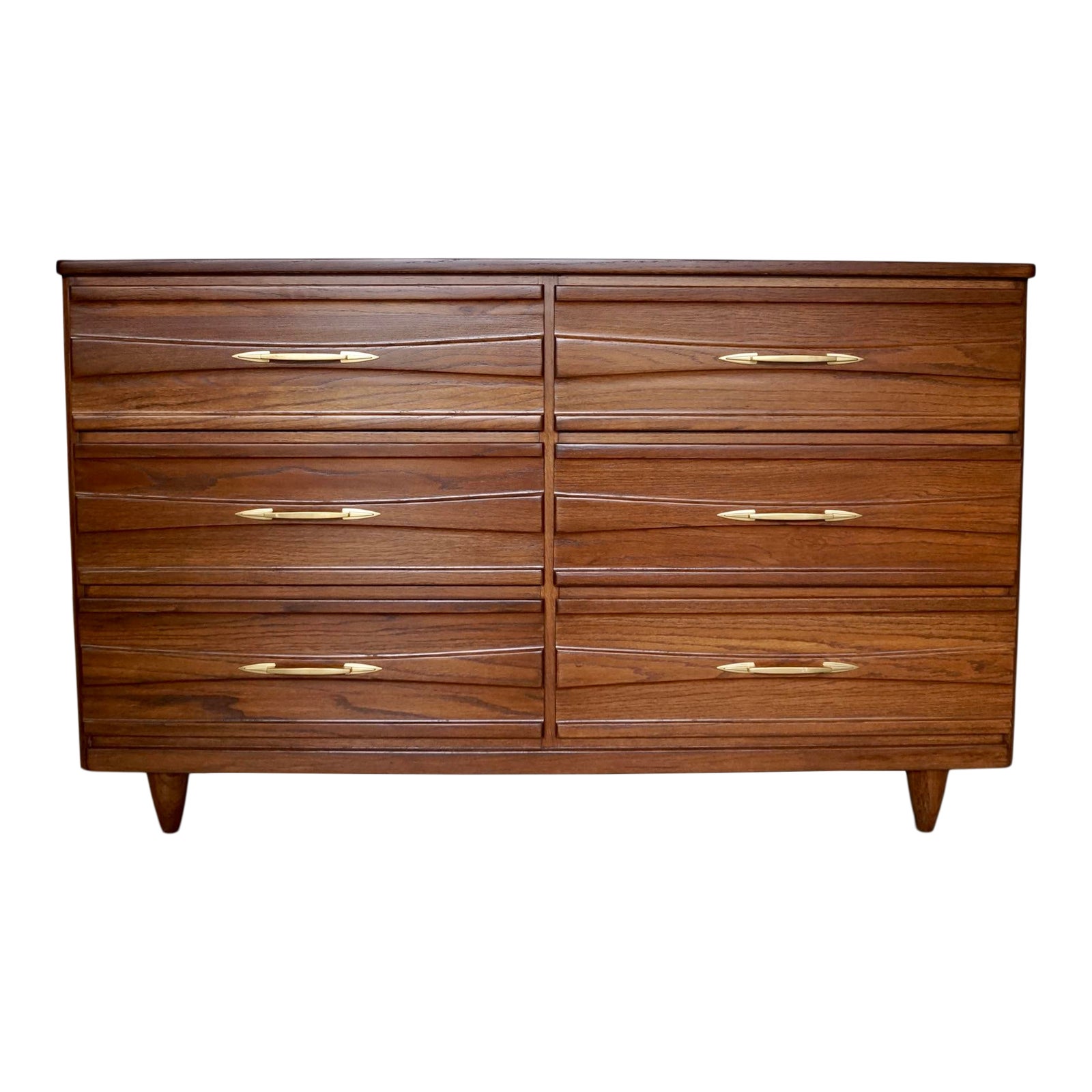 Mid-Century Modern Lowboy Dresser | Chairish