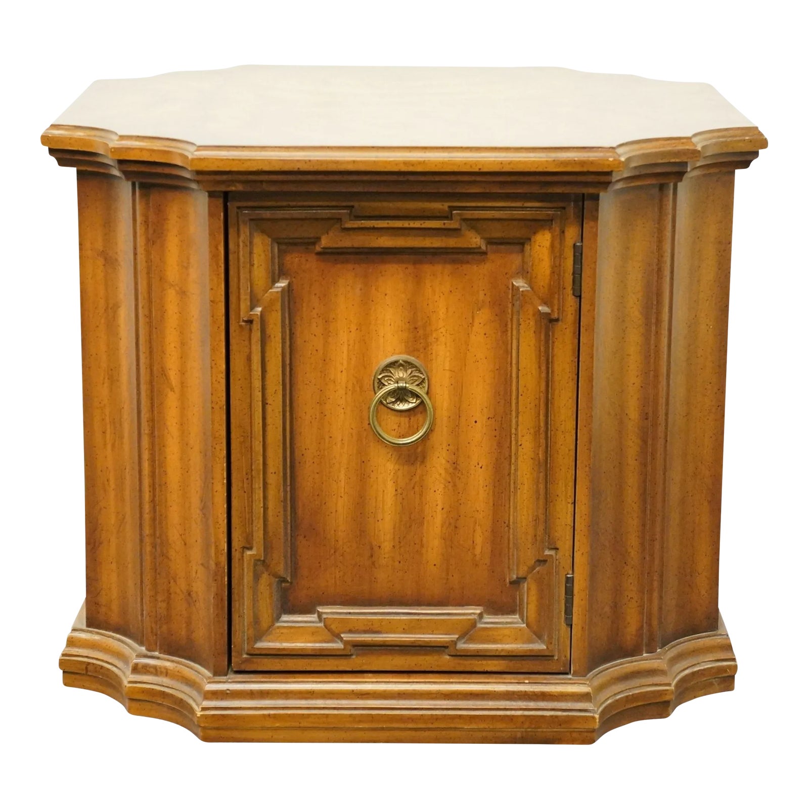 Weiman 25" Square Commode Storage End Table M-836 | Chairish