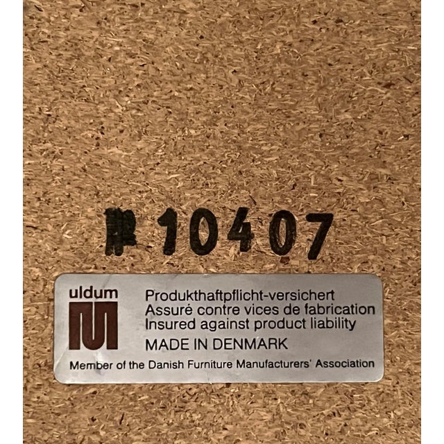 Mid Century Modern Danish Teak Tile Top Coffee / Side Table by Uldum ...