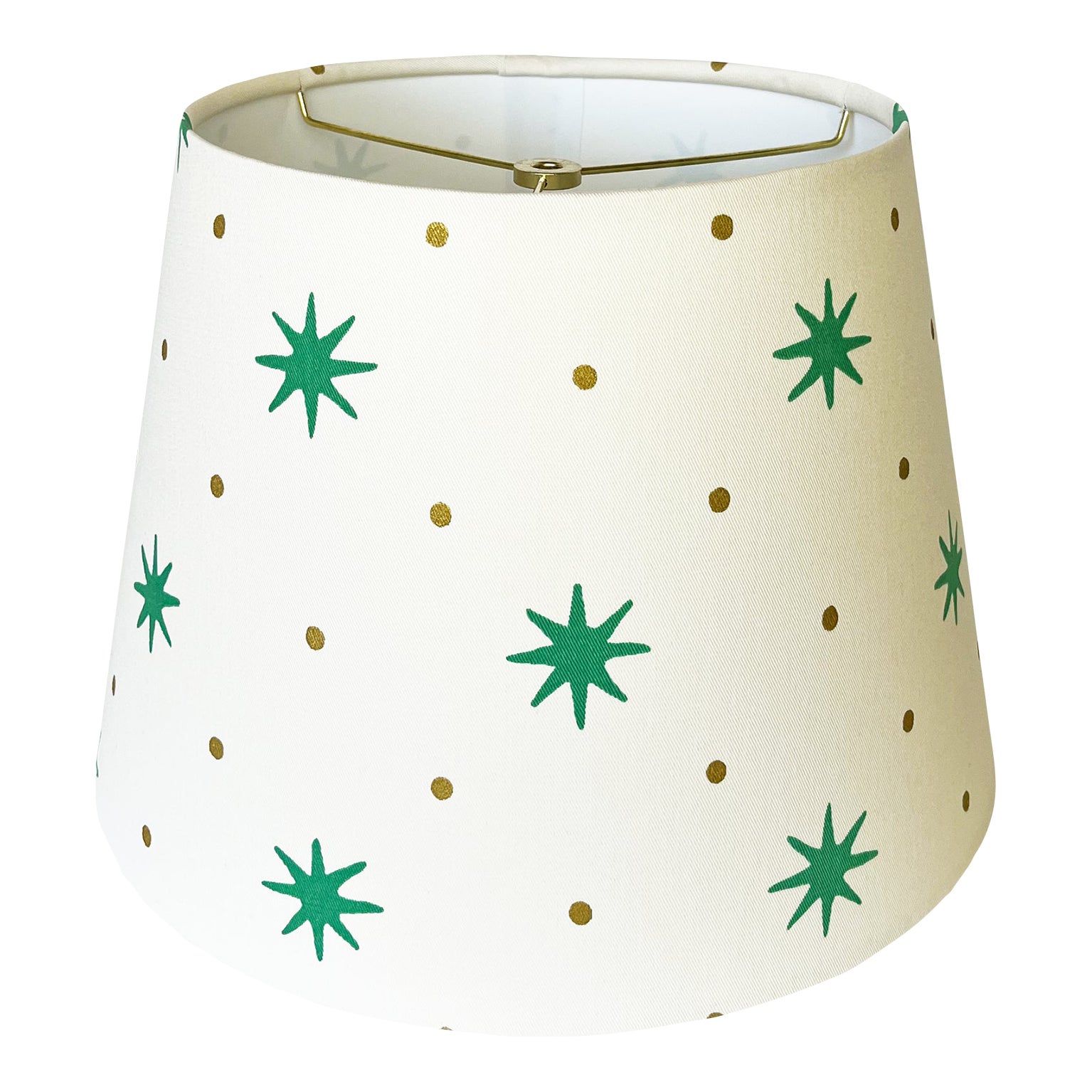 Sister Parish Green Serendipity Lamp Shade, 10x14x10 | Chairish