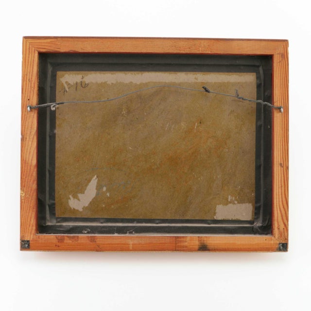 Edward Charles Volkert Pastoral Landscape Painting, Circa 1900 | Chairish