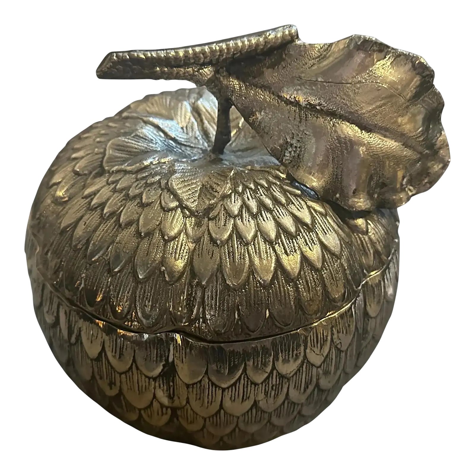 An Elegant 1970s Modern Pewter Ice Bucket Made in Italy by Mauro ...
