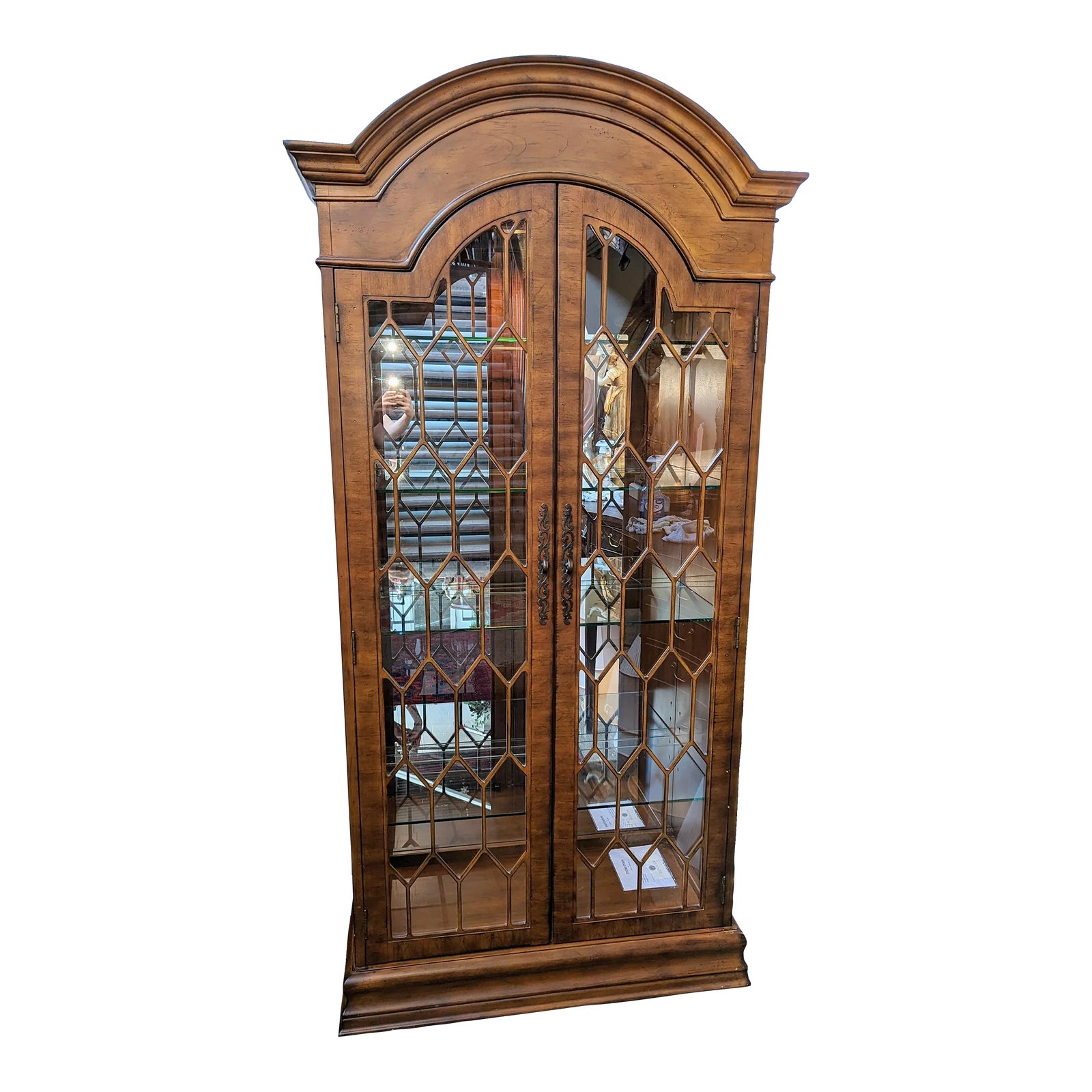 Hooker Furniture " Seven Seas " Collection Curio Cabinet | Chairish