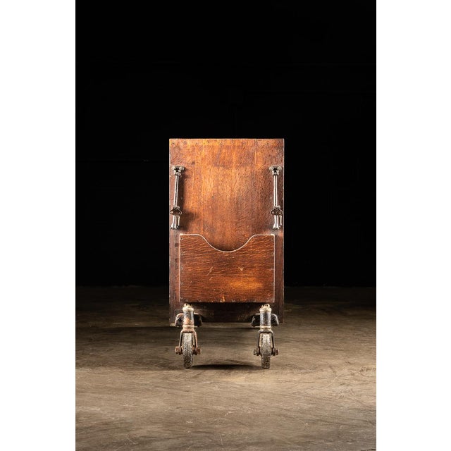 1920s Wooden Library Cart | Chairish