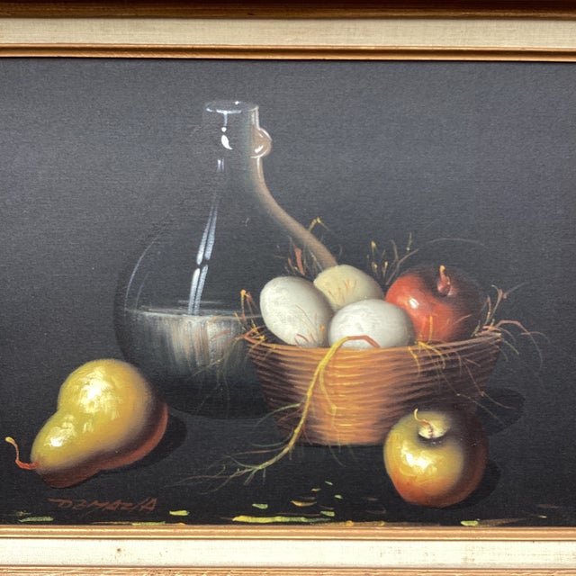 Mid 20th Century French Artist Violette De Mazia Framed Painting on ...
