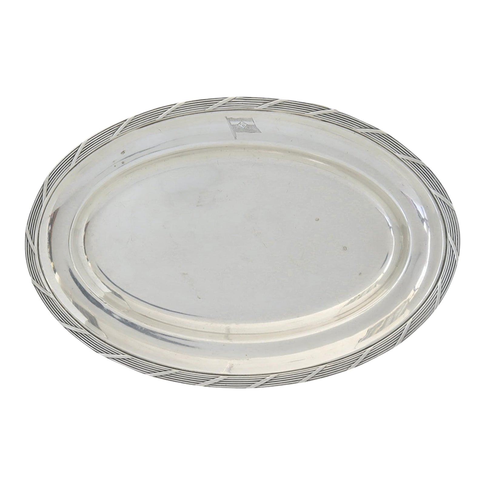 Early 1900s WWI German Steamship Officer's Mess Hotelware Platter ...