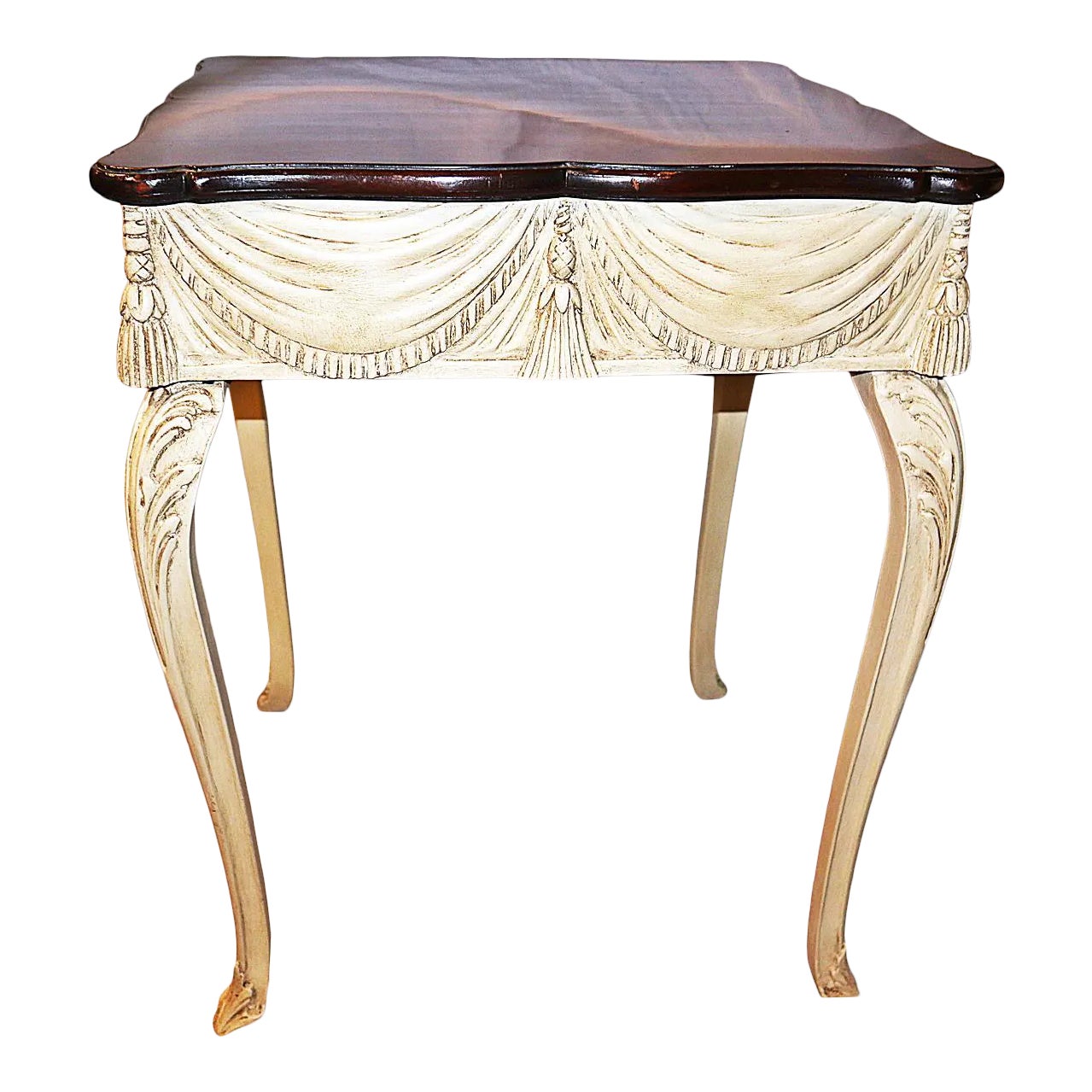 Mid-Century Drape Table | Chairish