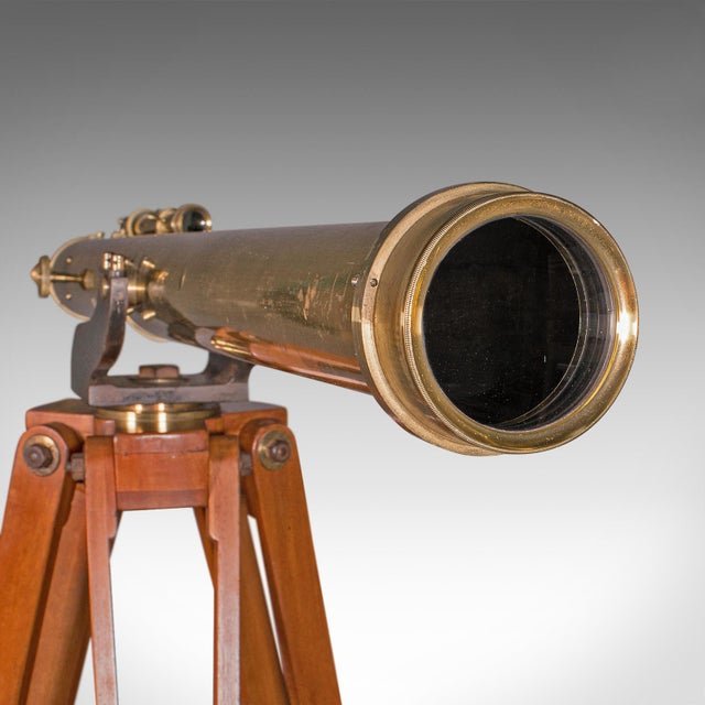 1920's Antique Field Telescope Broadhurst Clarkson & Co | Chairish