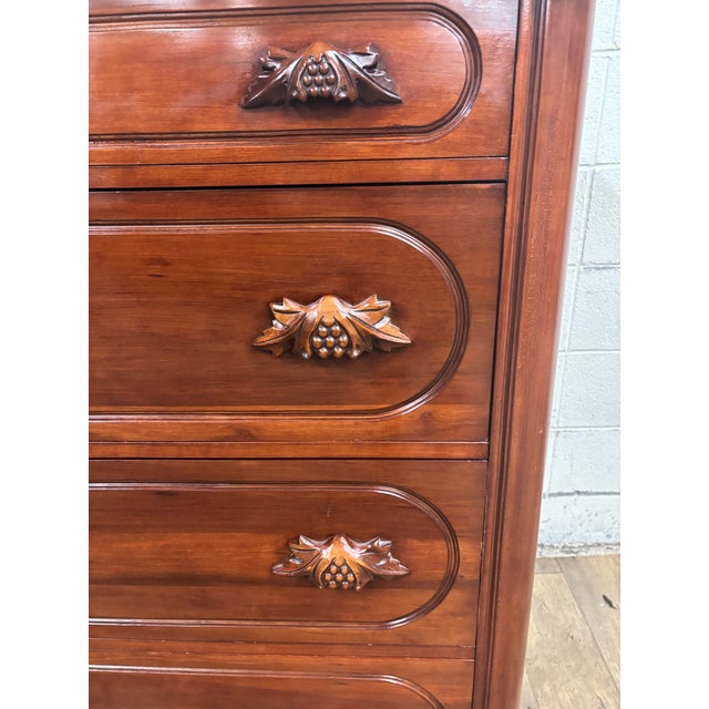 Vintage Davis Cabinet Co Lillian Russell Victorian Style Walnut Chest ...