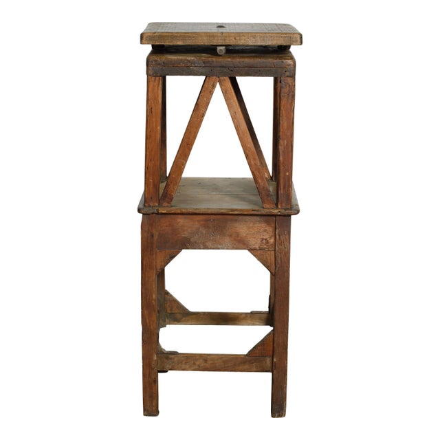 Vintage French Sculpture Stand | Chairish