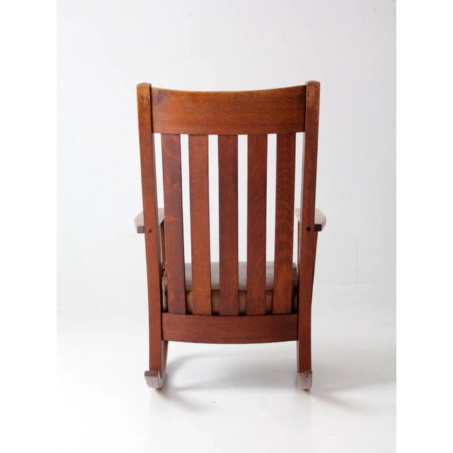 Antique Mission Rocking Chair | Chairish