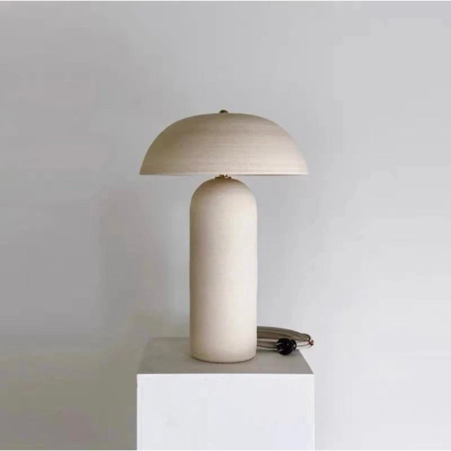 Archaic’s Contemporary Modern Coastal “Petite Bolete” Ceramic Table ...