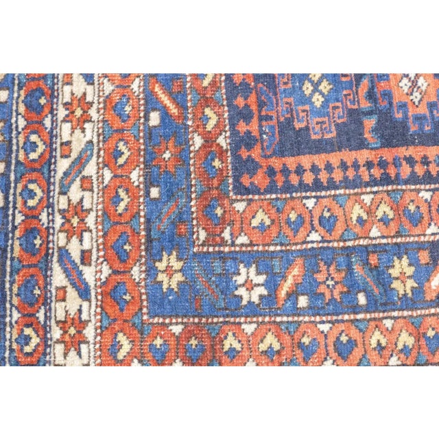 Antique Kuba Rug 4'1'' x 5'9'' | Chairish