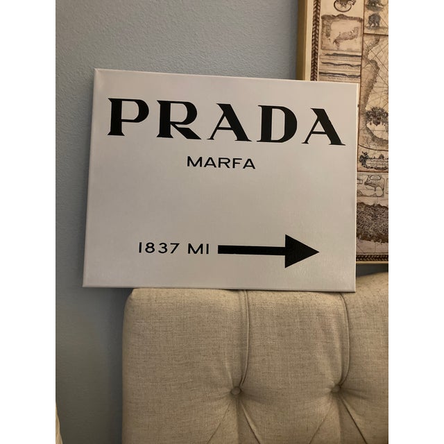 Prada Marfa Sign Painting | Chairish