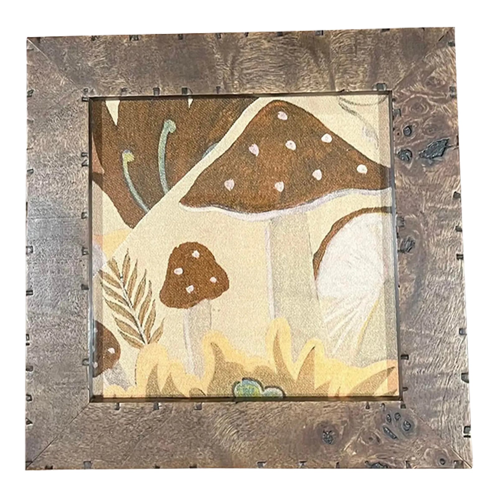 Pierce & Ward X House of Hackney House Mushroom Fragment, Framed | Chairish