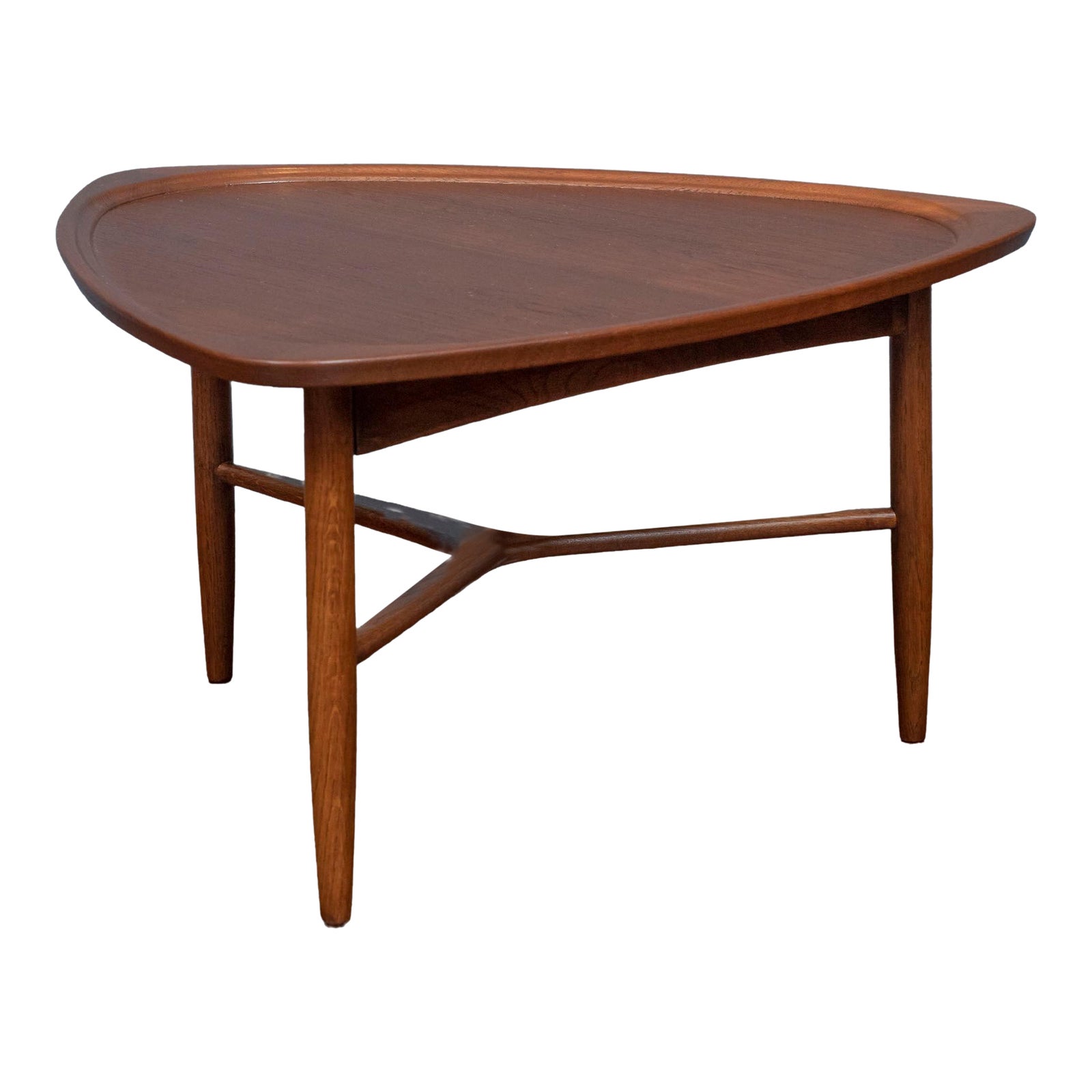 Kurt Ostervig Model 176 Triangular Table for Jason Mobler | Chairish