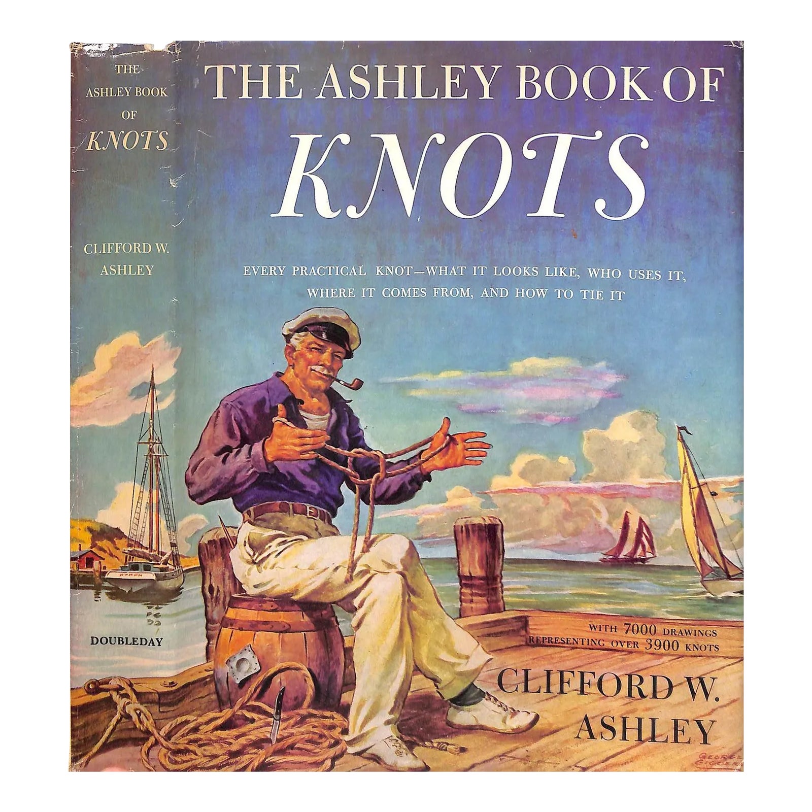 "The Ashley Book of Knots" 1944 Ashley, Clifford W. | Chairish