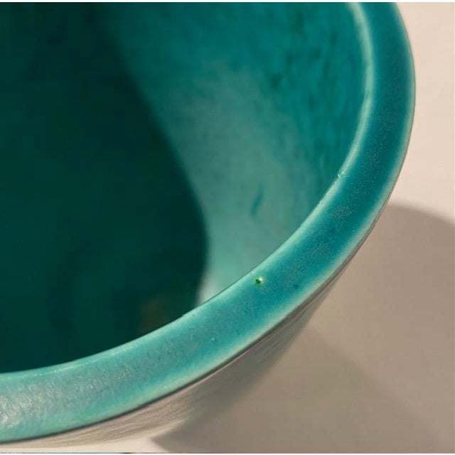 Mid 20th Century Art Deco Argenta Vase by William Kage in Stoneware and ...