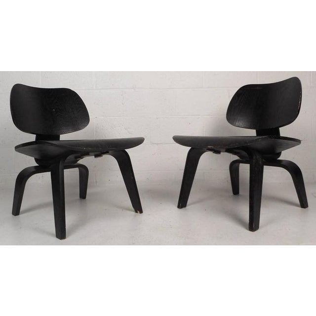 Charles Eames Dcw Ebonized Side Chairs for Herman Miller - a Pair ...
