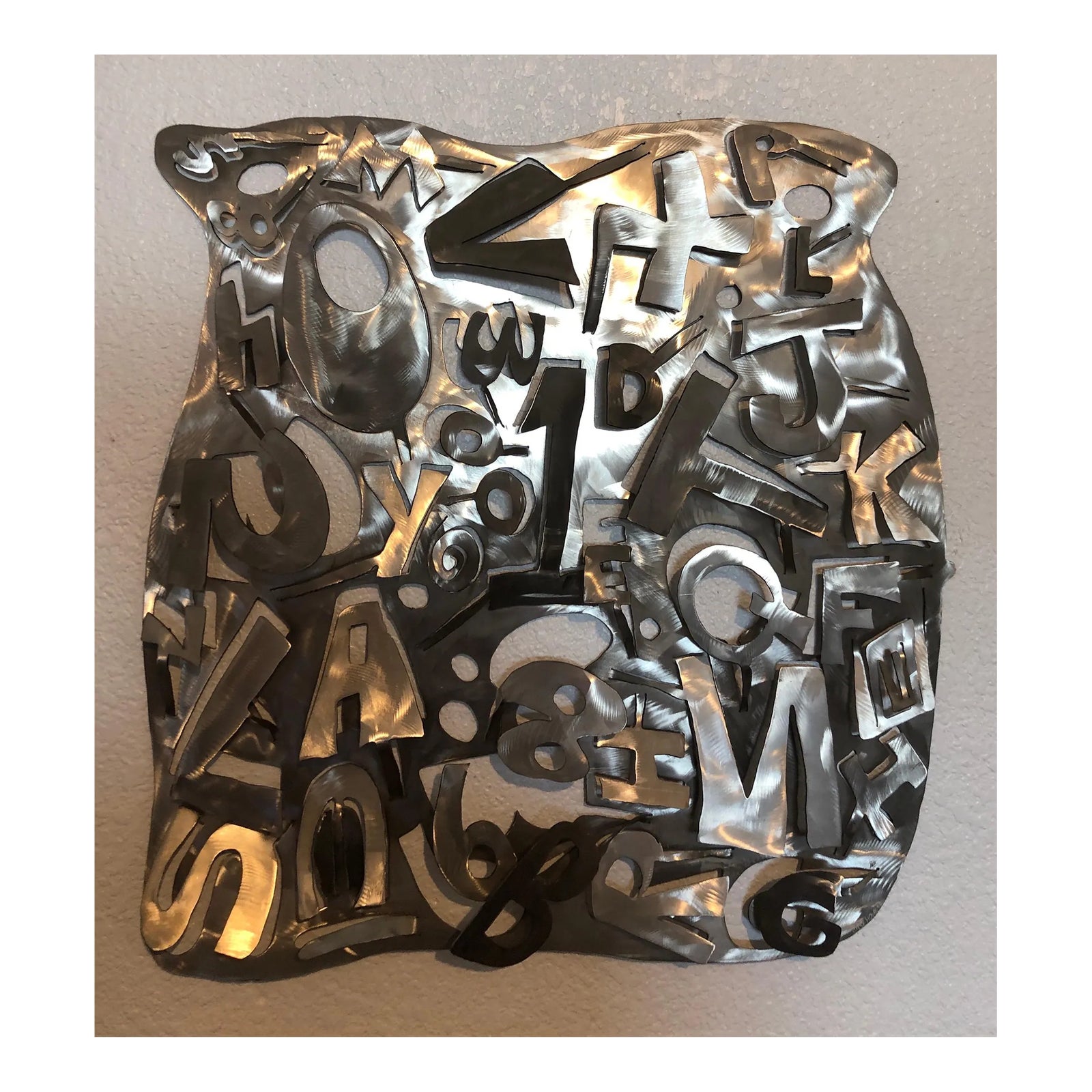 Brad Howe, Abstract 3D Wall Hanging Sculpture Brad Howe LA Artist Laser ...