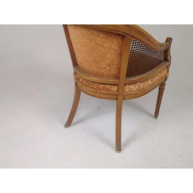 Vintage Country French Fruitwood Side Chair | Chairish