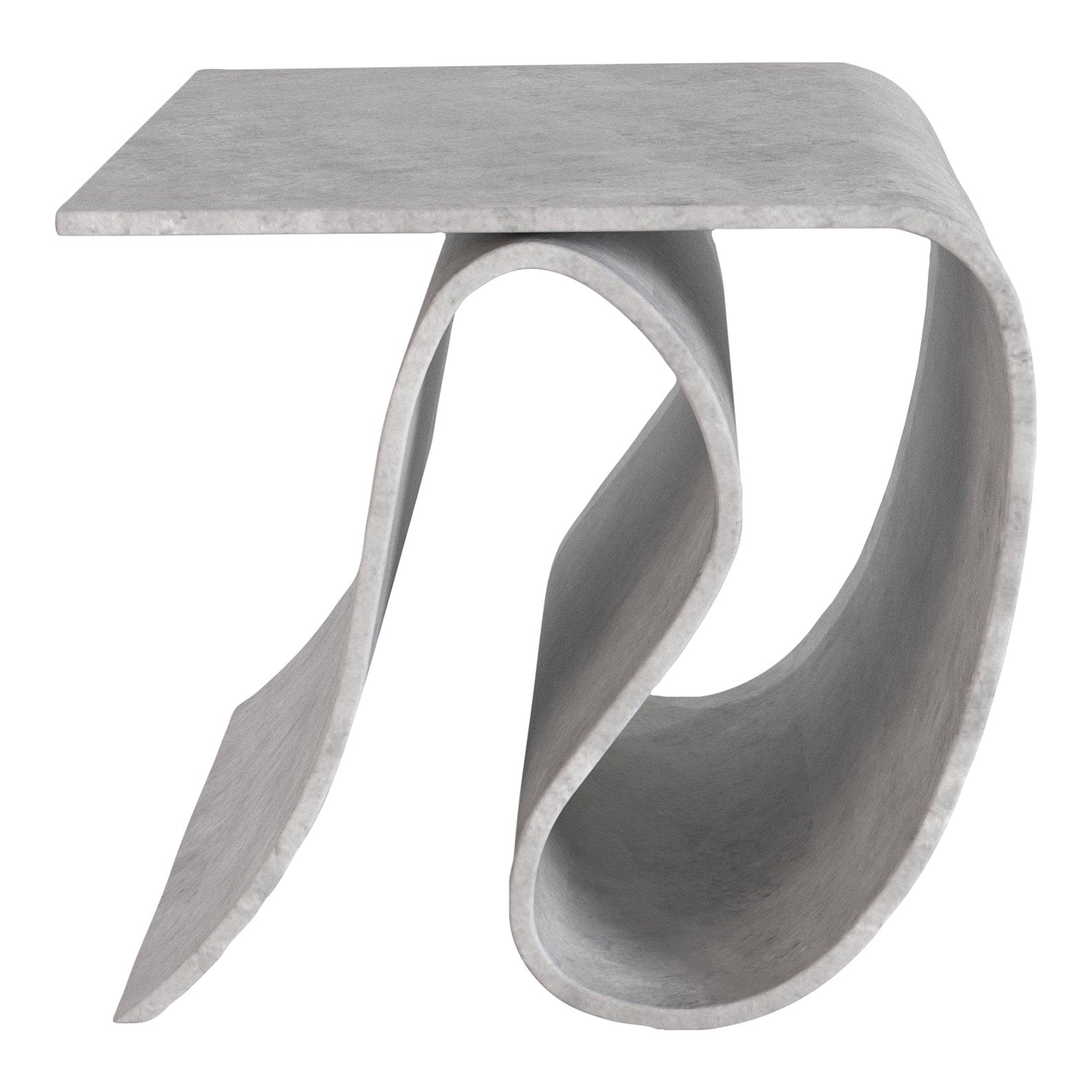 Surge Side Table in Concrete Canvas by Neal Aronowitz | Chairish