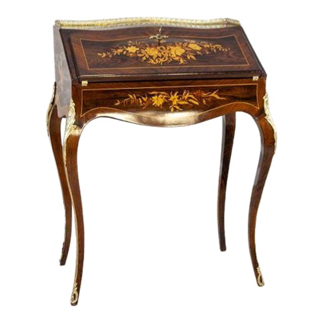 Ladies' Writing Desk From the Early 20th Century in the Style of Louis ...