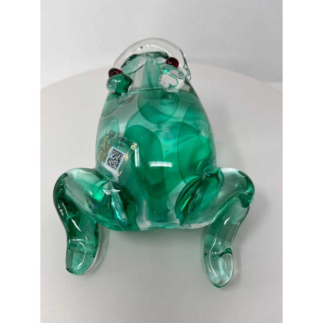 Murano Glass Frog | Chairish