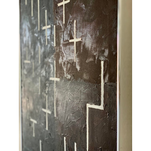 Abstract Contrast Art | Chairish