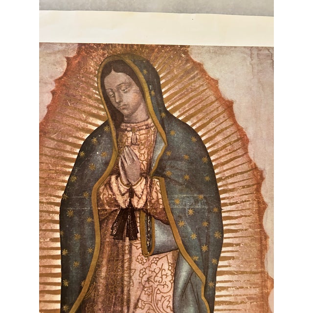 Our Lady Mary of Guadalupe Print of Original Image From El Ayate of ...