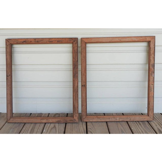 Vintage 1930s Elegant Giltwood Picture Frames - a Pair | Chairish