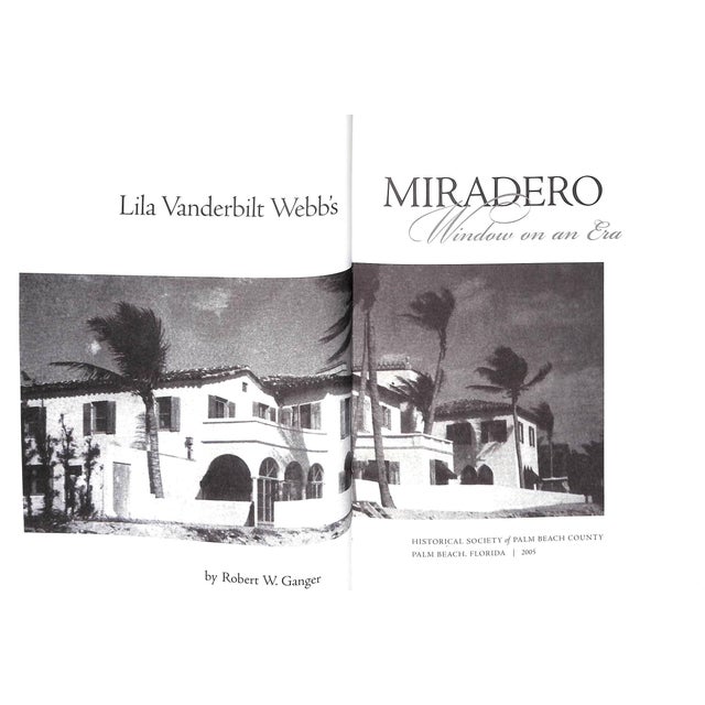 "Lila Vanderbilt Webb's Miradero: Window on an Era" 2005 Ganger, Robert ...