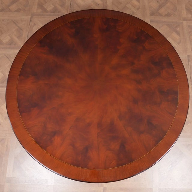 Traditional 72 Inch Round Dining Table | Chairish