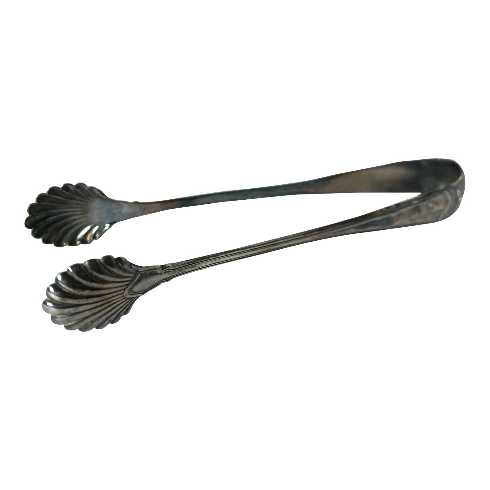Vintage Tiffany 925 Sterling Silver Scallop Shell Sugar Ice Tongs ...