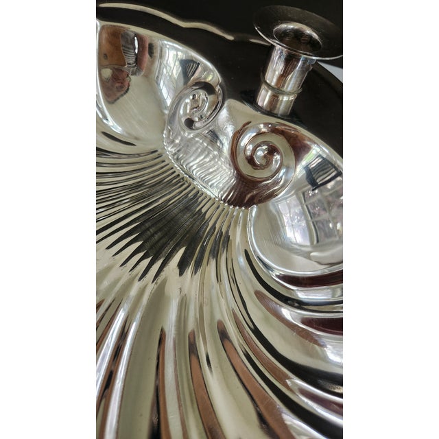 Mid 20th Century Mid-Century Modern Eton Silver-Plated Shell Shrimp ...