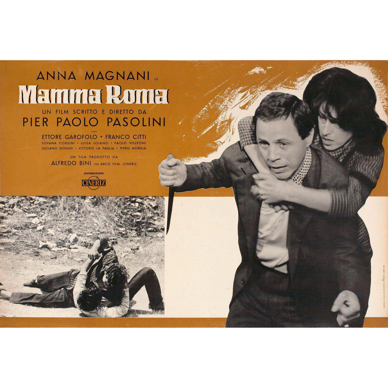 Mamma Roma 1962 Italian Fotobusta Film Poster | Chairish
