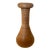 Early 21st Century Hard Maple Wood Turned Small Beaker Bud Vase With ...